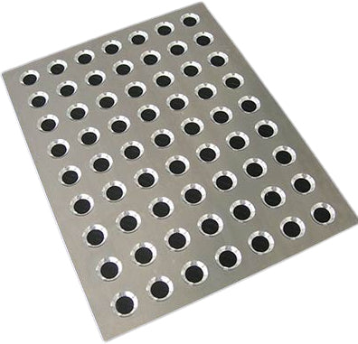 Aluminum Plate for Filling Closing Pre-Made Chocolate Truffle Shells ...