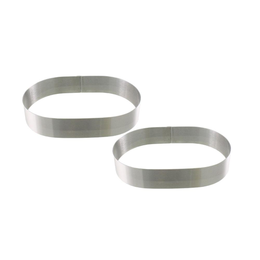 4" (101mm) High Oval Mousses & Entremets Moulds — Design & Realisation