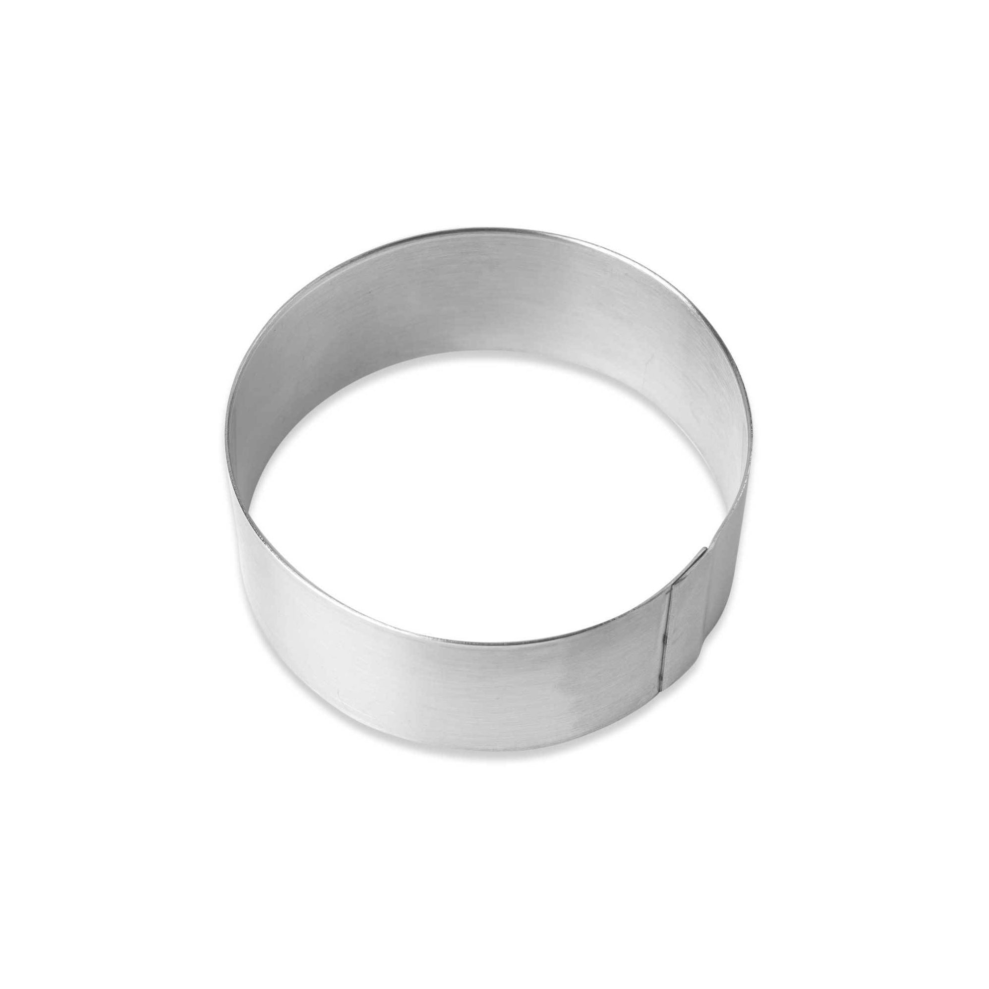 4" High Stainless Steel Pastry Ring Molds — Design & Realisation