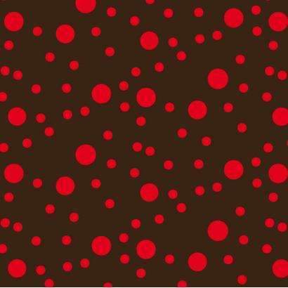 Chocolate Transfer Sheets - Red Dots Single color cocoa butter transfer ...