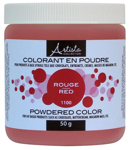 Red Powdered Color — Design & Realisation